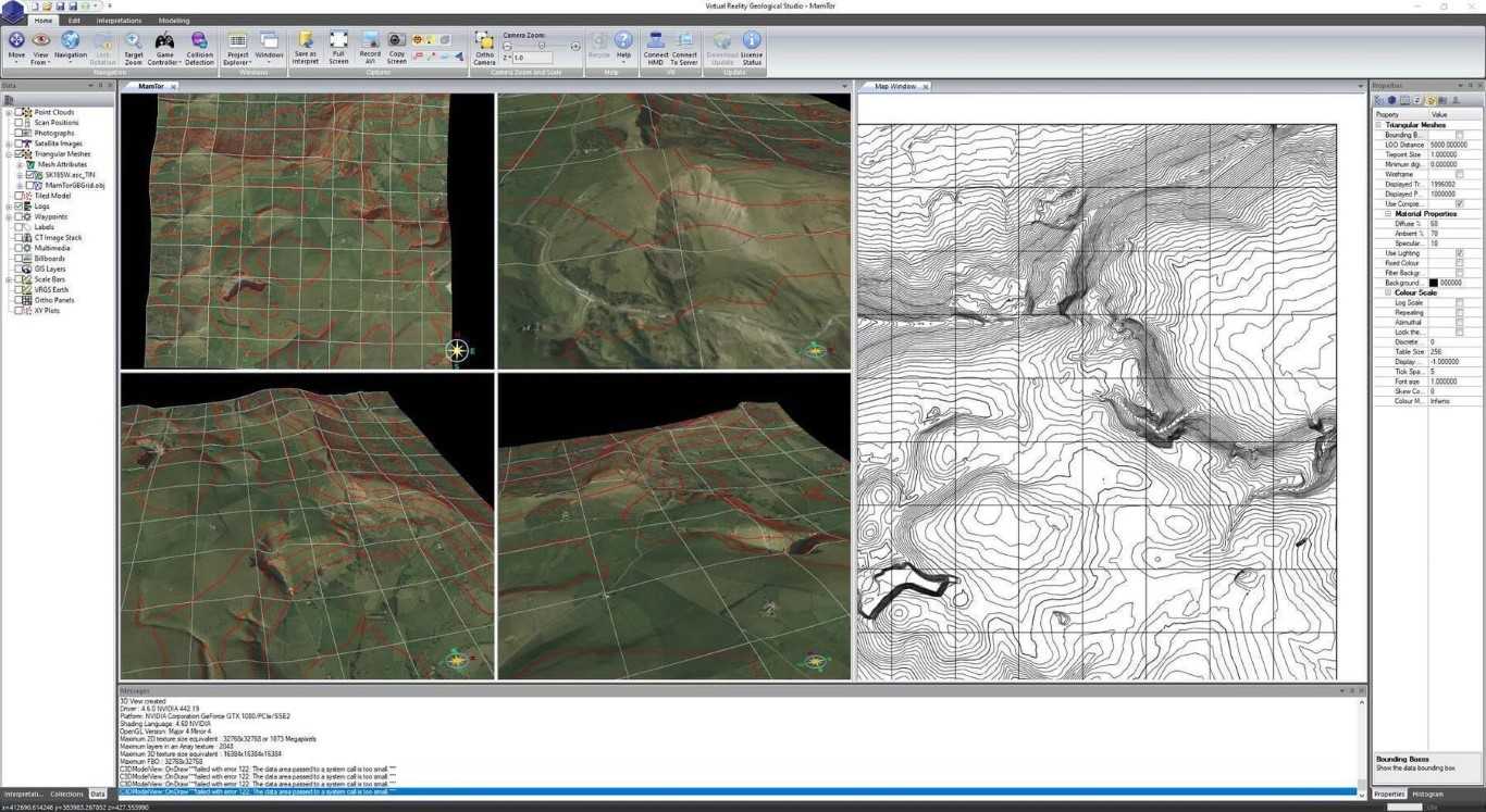 Digital outcrop modelling in VRGS Digital outcrop modelling in VRGS